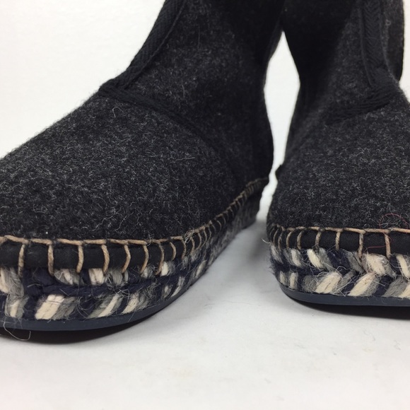 Toni Pons | Shoes | Toni Pons Espadrille Black Boots Furry Lining ...